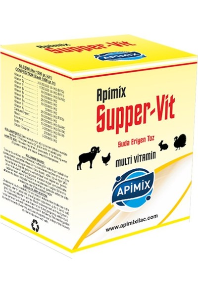 Gür Arıcılık Apimix Supper-Vit Multivitamin / 100 gr