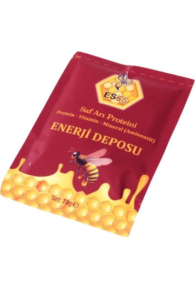 ES 55 Gür Arıcılık Saf Arı Proteini - 70 G ES 55 Gür Arıcılık Saf Arı Proteini - 70 G