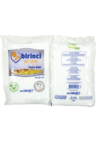 Konya Şeker Gür Arıcılık Konya Şeker Birinci Fondan Arı Yemi - 12 kg (1 Koli)