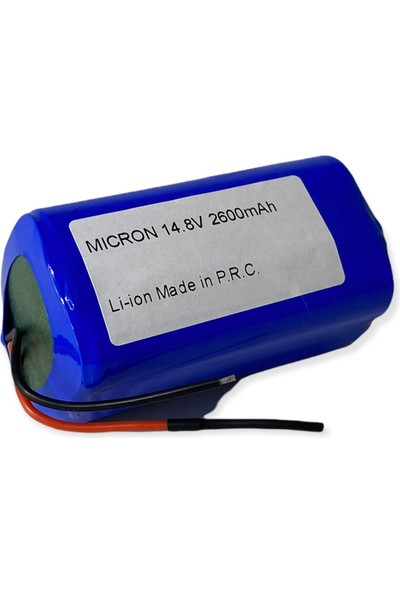 Micron 14.8V 2600MAH Li-Ion Pcbli 4X18650 Şarjlı Pil Micron 14.8V 2600MAH Li-Ion Pcbli 4X18650 Şarjlı Pil
