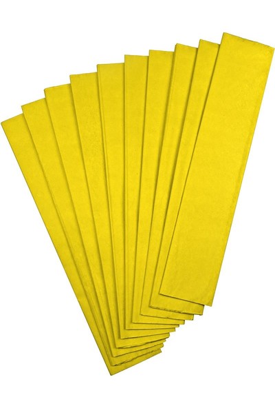 Gıpta Krapon Kağıdı 50*70 cm 1 Adet Sarı