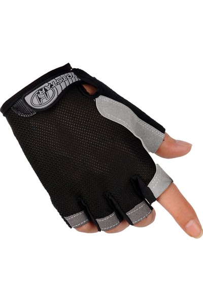 Huwai Yarım Parmak Outdoor Spor Kaymaz Nefes Alabilir Bisiklet Eldiveni (Yurt Dışından) Huwai Yarım Parmak Outdoor Spor Kaymaz Nefes Alabilir Bisiklet Eldiveni (Yurt Dışından)