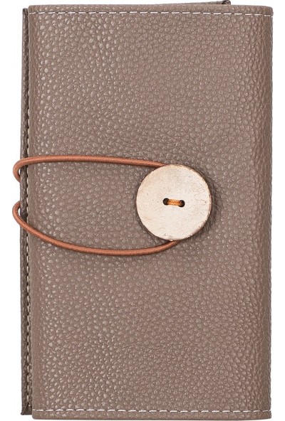 PLM Suni Deri Kablo Aksesuar Taşıma Çantası Floater Vizon