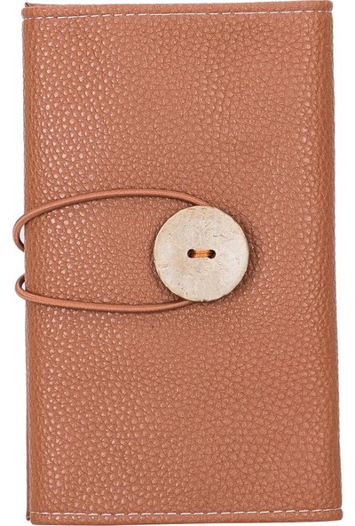 PLM Suni Deri Kablo Aksesuar Taşıma Çantası Floater Taba