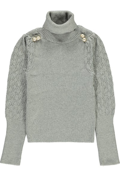 Civil Girls Kız Çocuk Triko Kazak 5-11 Yaş Grimelanj