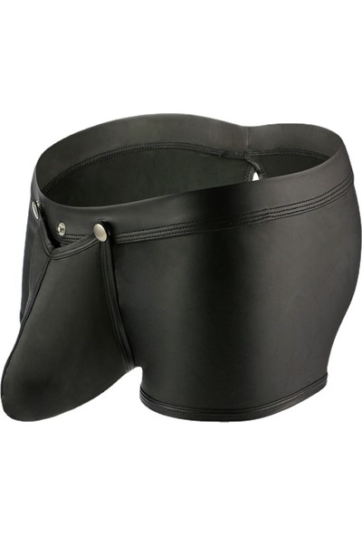 More Erkekler Erotik Pu Deri Strappy Boxer Iç Çamaşırı Islak Şort Lateks Kulübü Patent Iç Çamaşırı Erkek Boksörler S (Yurt Dışından) More Erkekler Erotik Pu Deri Strappy Boxer Iç Çamaşırı Islak Şort Lateks Kulübü Patent Iç Çamaşırı Erkek Boksörler S (Yurt Dışından)