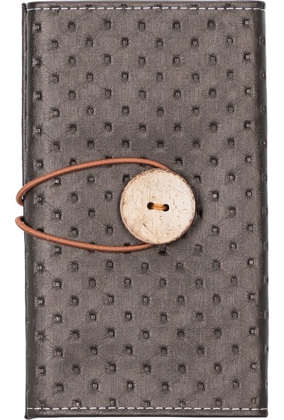 PLM Suni Deri Kablo Aksesuar Taşıma Çantası Kapitone Kahve