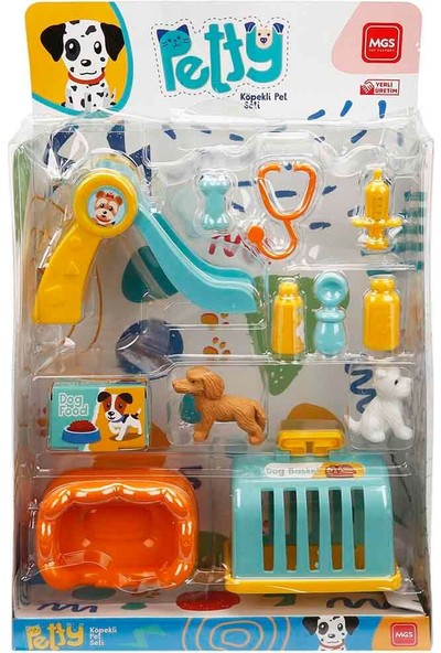 Mgs Oyuncak Petty Köpek Bakım Seti 12 Parça - Kaydırak Mgs Oyuncak Petty Köpek Bakım Seti 12 Parça - Kaydırak