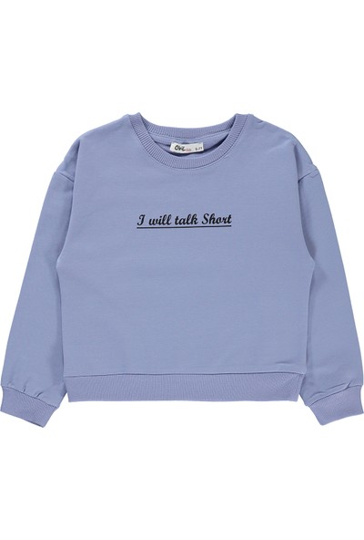 Civil Girls Kız Çocuk Sweatshirt 10-13 Yaş Mor