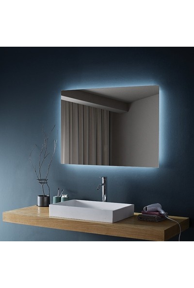 Global Led Mirror 80*60 Ledli Ayna Banyo Aynası Işıklı Ayna