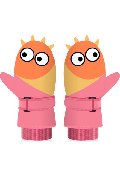 Golovejoy Çocuk Desenli Kayak Eldiveni - Çok Renkli (Yurt Dışından)