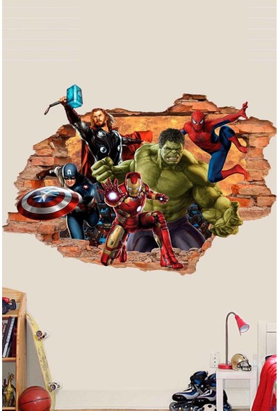 Kt Grup Avengers Tüm Karakterler Duvar Sticker Kt Grup Avengers Tüm Karakterler Duvar Sticker