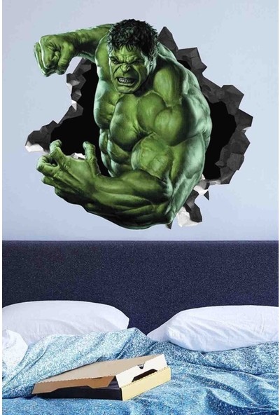 Kt Grup Hulk 3D Duvar Sticker Kt Grup Hulk 3D Duvar Sticker