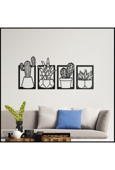 Welter Atelier Succulent Metal Tablo Welter Atelier Succulent Metal Tablo