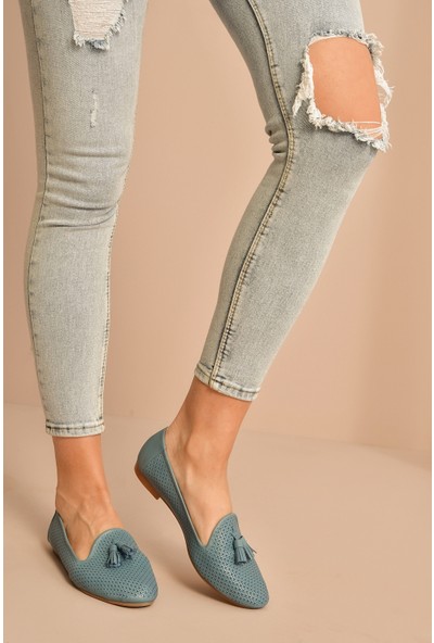 Ziya Kadın Deri Babet 111353 6007