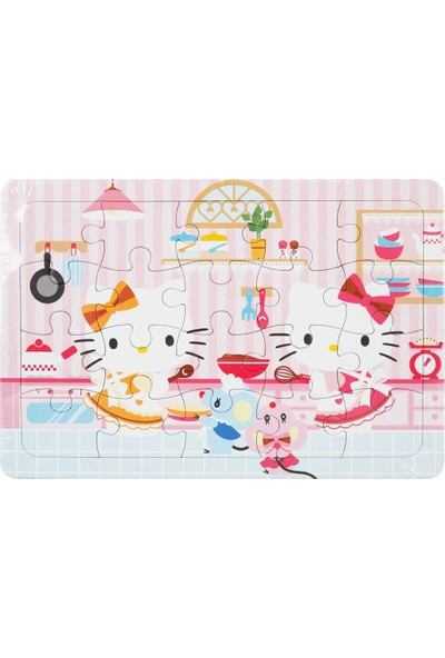 Witty Puzzlezz 20 Parça Puzzle : Hello Kitty Mutfakta Witty Puzzlezz 20 Parça Puzzle : Hello Kitty Mutfakta