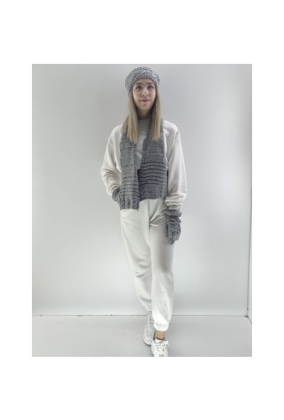 Mgs Life Kadın Eldiven Bere Atkı Takım