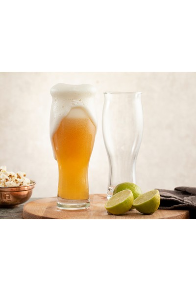 English Home Mystery Cam 2'li Bira Bardağı 600 ml Şeffaf English Home Mystery Cam 2'li Bira Bardağı 600 ml Şeffaf