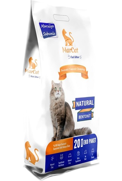 Marcat Kedi Kumu Natural Marsilya Sabun Kokulu 20 Lt