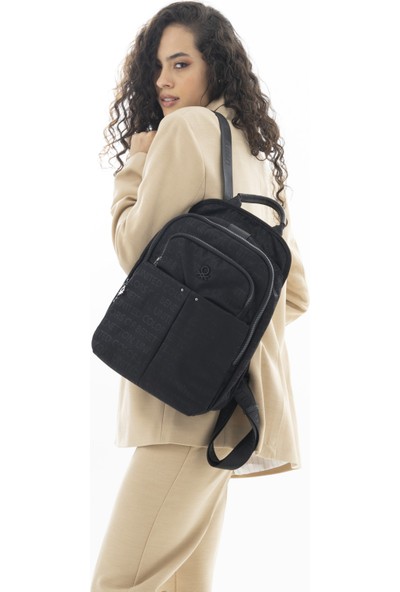 United Colors Of Benetton Benetton Kadın Sırt Çantası Siyah BNT526