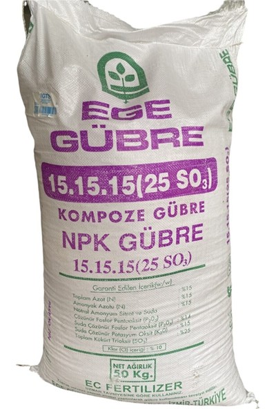 15.15.15 (Kompoze) Taban Gübre - 50KG