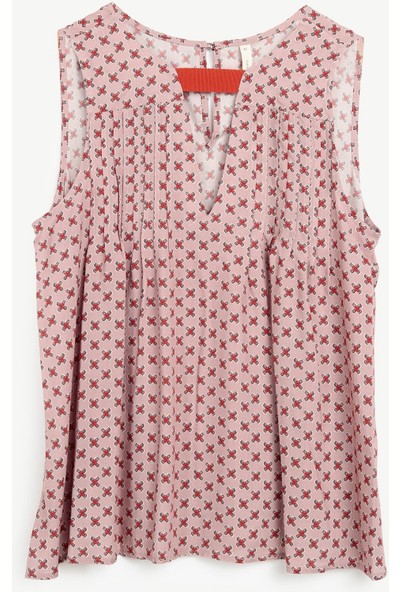 Yargıcı Nervür Detaylı Bluz