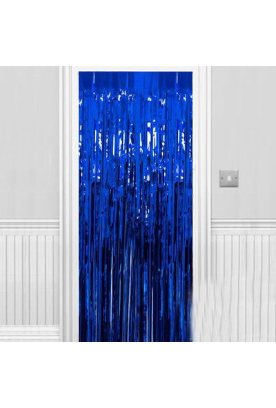 Arizzonna Parti Aksesuar Işıltılı Duvar ve Kapı Perdesi Saks Mavisi 90X200 cm Arizzonna Parti Aksesuar Işıltılı Duvar ve Kapı Perdesi Saks Mavisi 90X200 cm
