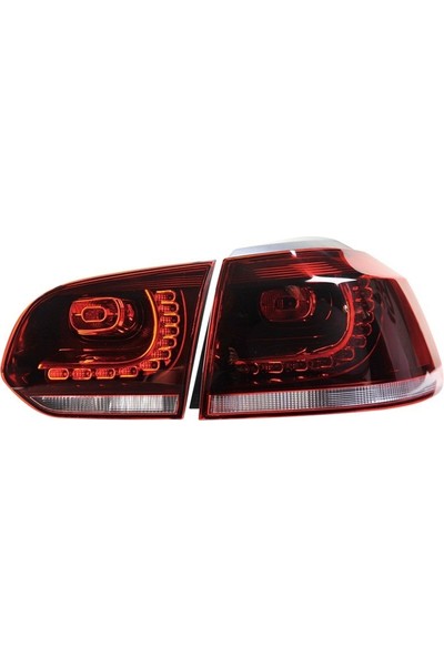 Auto GP Vw Golf 6 Stop Lambası R20 Model Ledli Kırmızı 2009 / 2012 Auto GP Vw Golf 6 Stop Lambası R20 Model Ledli Kırmızı 2009 / 2012