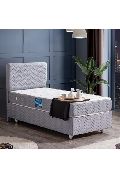 Setay Kristal Tek Kişilik Baza Başlık Orthosoft Yatak Seti Setay Kristal Tek Kişilik Baza Başlık Orthosoft Yatak Seti