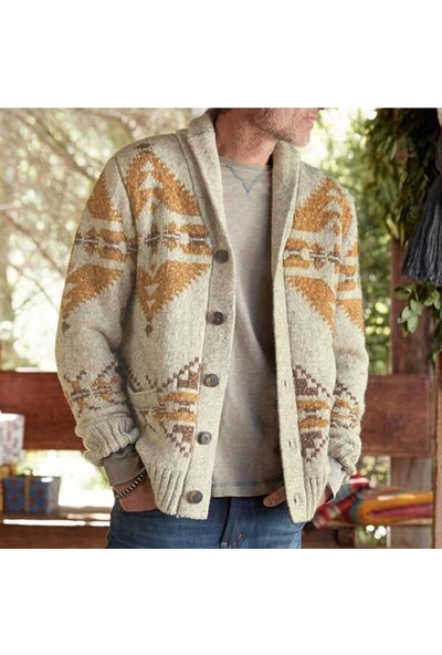 Nuva Moda Erkek Sonbahar Streetwear Hırka (Yurt Dışından)