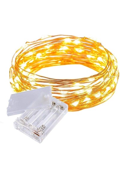 Renkli Parti Supper Led X PİLLİ PERİ LED 5 METRE Renkli Parti Supper Led X PİLLİ PERİ LED 5 METRE