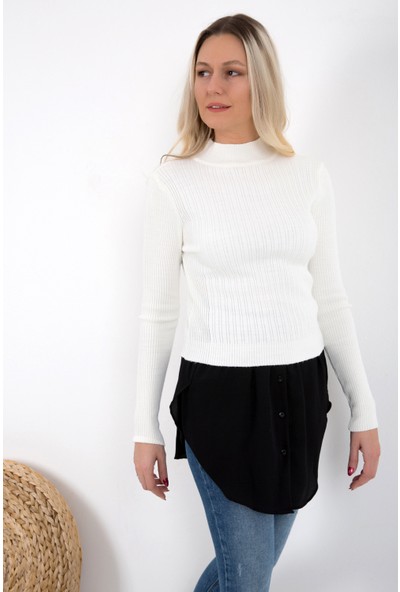 Sufyy Pes Ipek Krep Etek