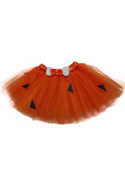 Pastelsnz Çakıl Temalı Kız Çocuk Tütü Etek