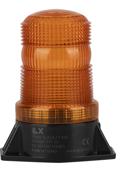 İLX Forklift Ikaz Lambası - Ø70 F7 Serisi 12-80 Vdc İLX Forklift Ikaz Lambası - Ø70 F7 Serisi 12-80 Vdc