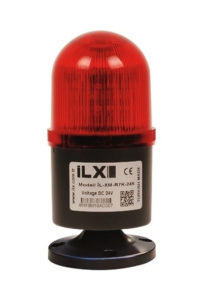 İLX Sesli Ikaz Lambası - Ø70 T7K Multi Serisi 24 Vdc İLX Sesli Ikaz Lambası - Ø70 T7K Multi Serisi 24 Vdc