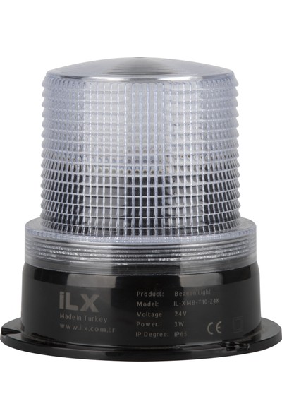 İLX Sesli Ikaz Lambası - Ø100 T10 Multi Serisi 220 Vac İLX Sesli Ikaz Lambası - Ø100 T10 Multi Serisi 220 Vac