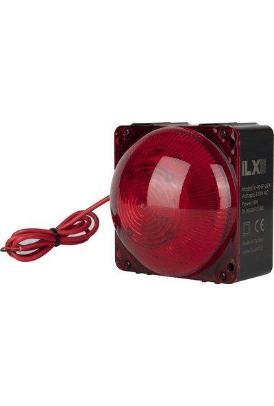 İLX Sanayi Tipi Ikaz Lambası Plastik Gövde - Hp Serisi 12-24 Vdc / 110-240 Vac İLX Sanayi Tipi Ikaz Lambası Plastik Gövde - Hp Serisi 12-24 Vdc / 110-240 Vac