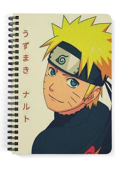 Astak Naruto Anime Ahşap Kapaklı Mdf Defter DFT3264