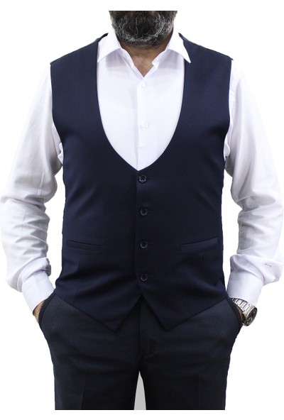 Mentor Regalo Büyük Beden Yelek Lacivert 50177 Mentor Regalo Büyük Beden Yelek Lacivert 50177