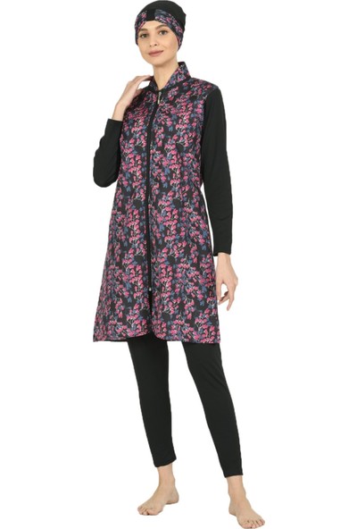 Fantasy Tam Kapalı Tesettür Mayo Büyük BEDEN3109