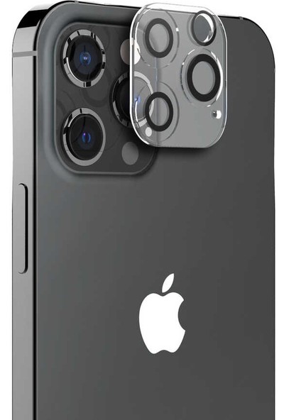 ARAREE Apple iPhone 12 Pro Araree C-Subcore Temperli Kamera Koruyucu