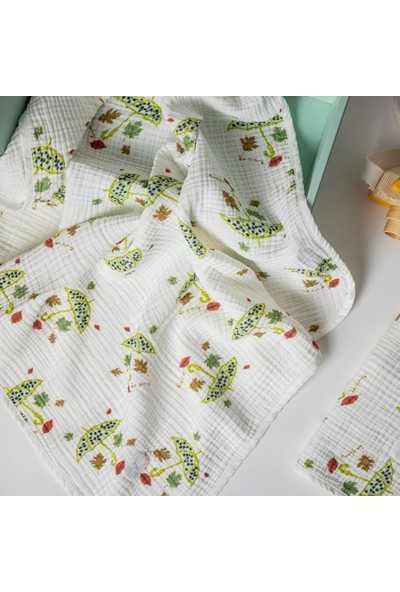 Milly&Molly Autumn 4 Kat Müslin Battaniye