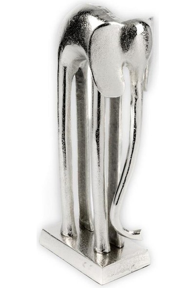 Desi Concept Dekoratif Gümüş Fil