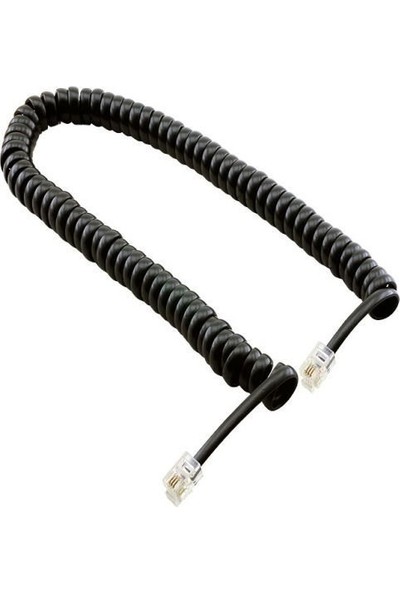 S-Link Sl-Tel3 2mt Telefon Ahize Siyah Kablo