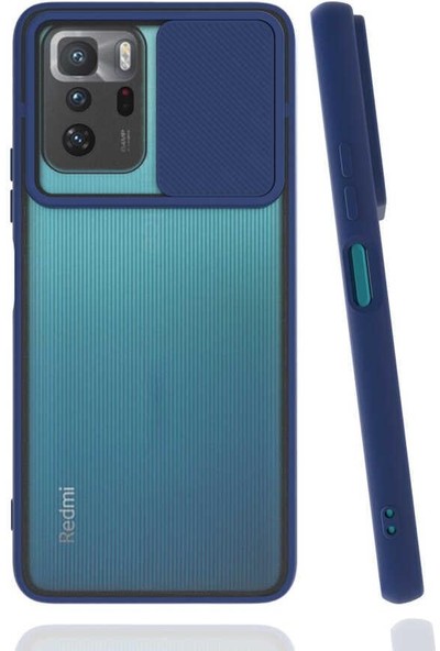 Mupi Xiaomi Poco X3 Gt Kılıf Kamera Korumalı Sürgülü Silikon Tpu