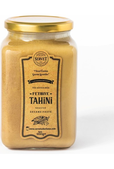 Bercekız Servet Şekerleme Taze Üretilmiş Tek Kavrulmuş Fethiye Tahini 950 gr - Yerli Susam Bercekız Servet Şekerleme Taze Üretilmiş Tek Kavrulmuş Fethiye Tahini 950 gr - Yerli Susam
