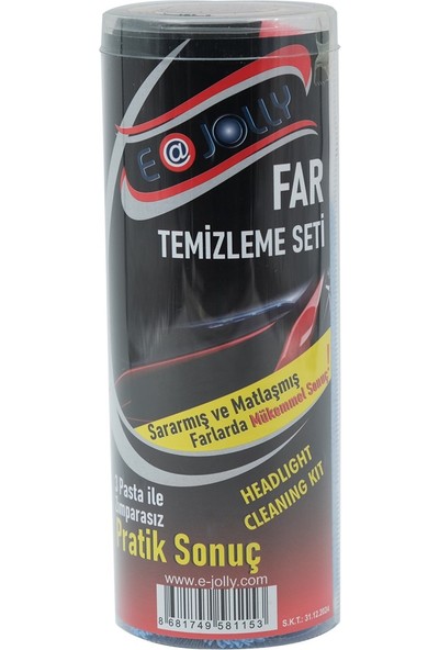 E-Jolly Far Temizleme Seti