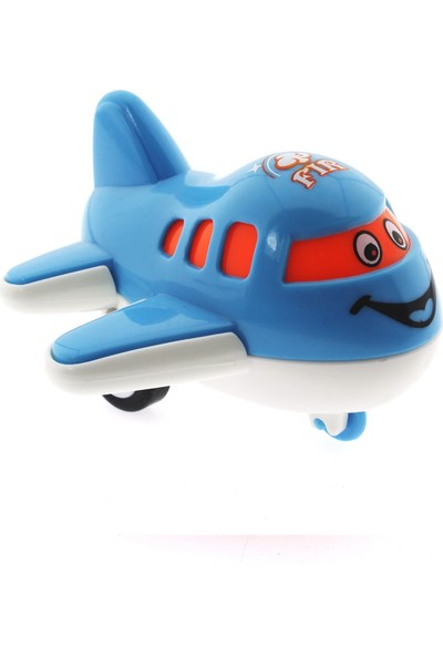 Mega Çek Bırak Sevimli Uçaklar Mavi