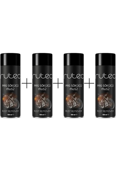 Rutec Pas Sökücü Sprey 400 ml 4'lü Rutec Pas Sökücü Sprey 400 ml 4'lü
