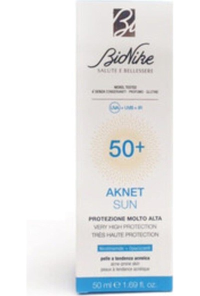 Bionike Aknet Sun Güneş Koruyucu Krem Jel SPF50+ 50 ml Bionike Aknet Sun Güneş Koruyucu Krem Jel SPF50+ 50 ml